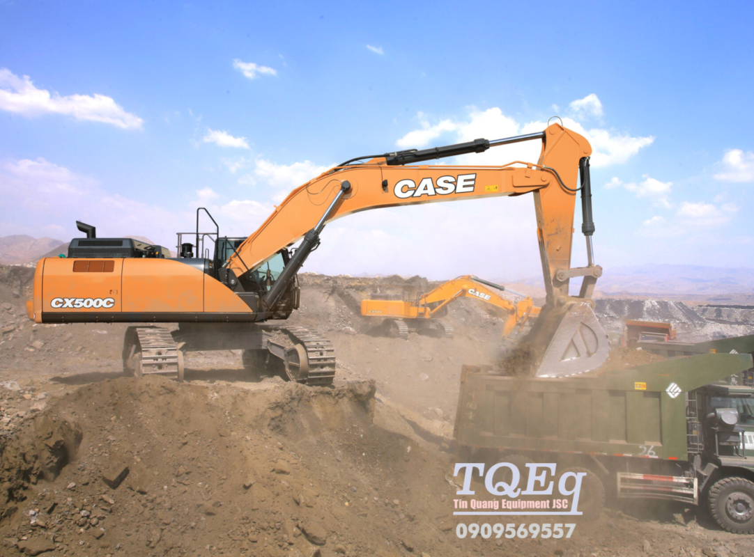CASE CX500C - Đại lý chính thức phân phối máy công trình CASE | Tín ...